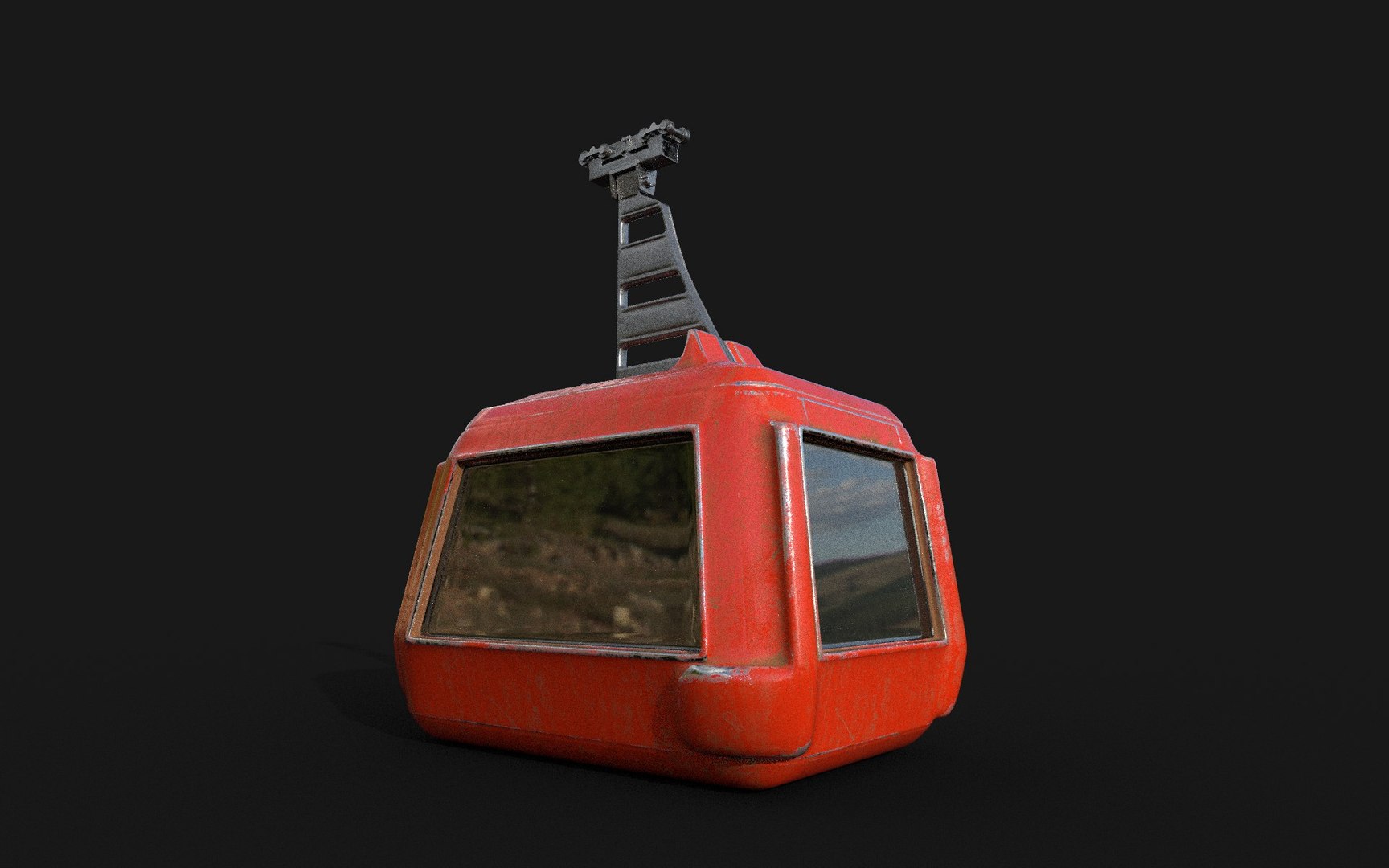 3D Cable Car - TurboSquid 2090901
