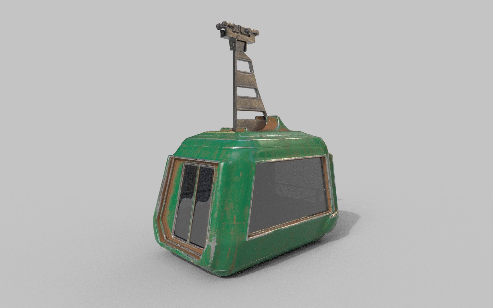 3D Cable Car - TurboSquid 2090901