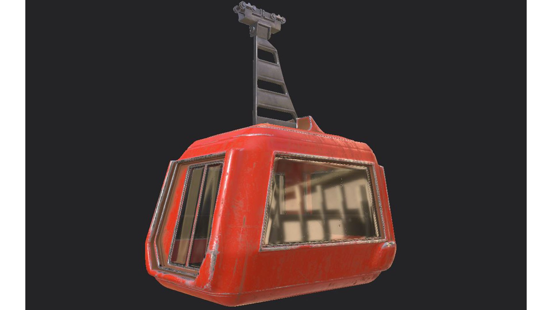 3D Cable Car - TurboSquid 2090901