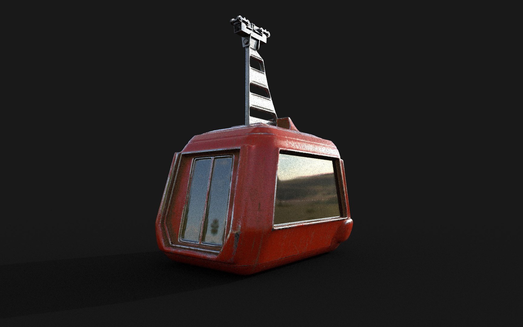 3D Cable Car - TurboSquid 2090901