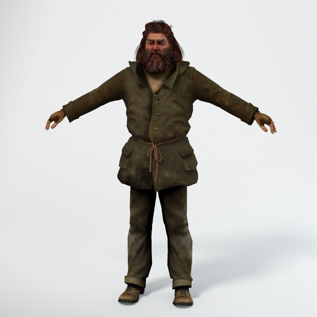 Homeless 3d Obj