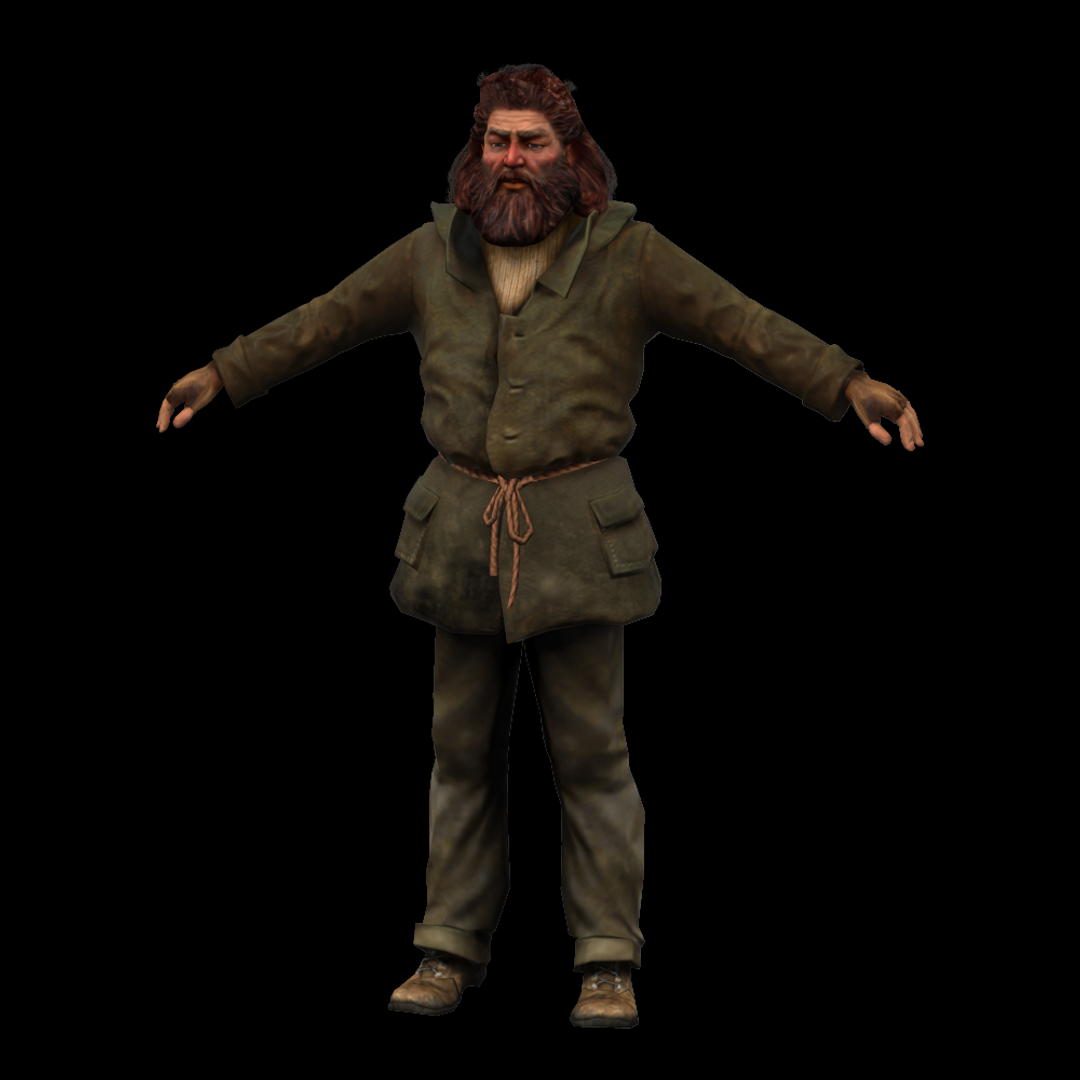 Homeless 3d Obj