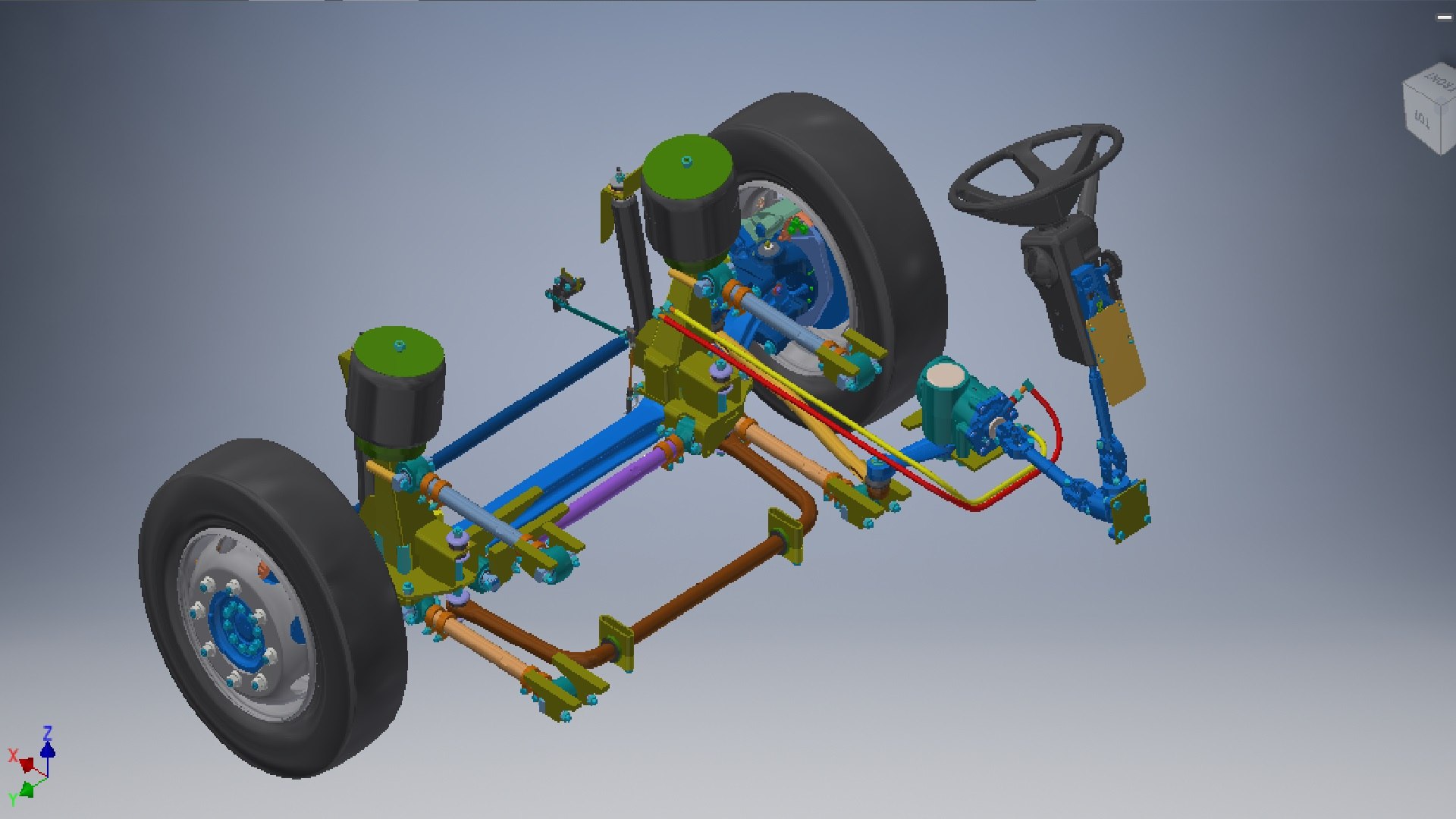modelo 3d Hydraulic power steering systems - TurboSquid 2110628