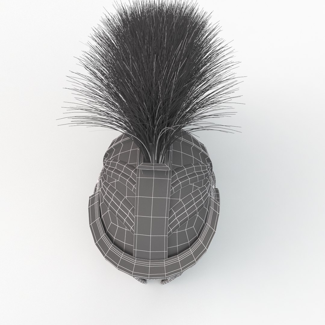 3d Roman Helmet Model
