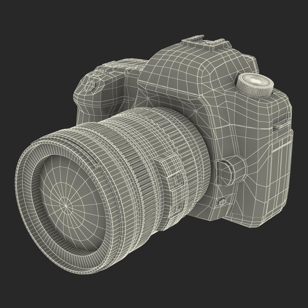 3d Model Canon Eos 5d Mark