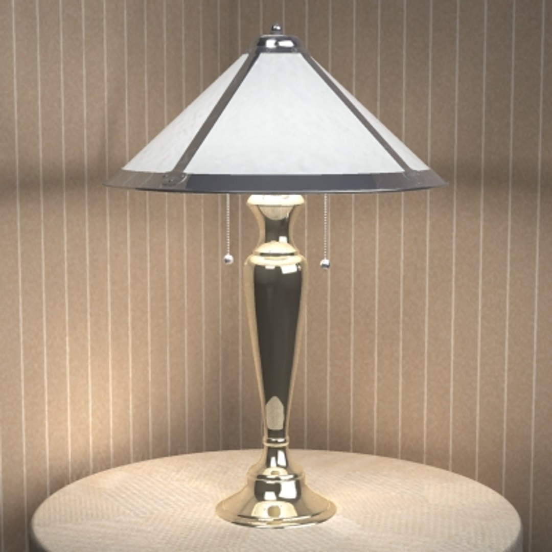 3d model table lamp