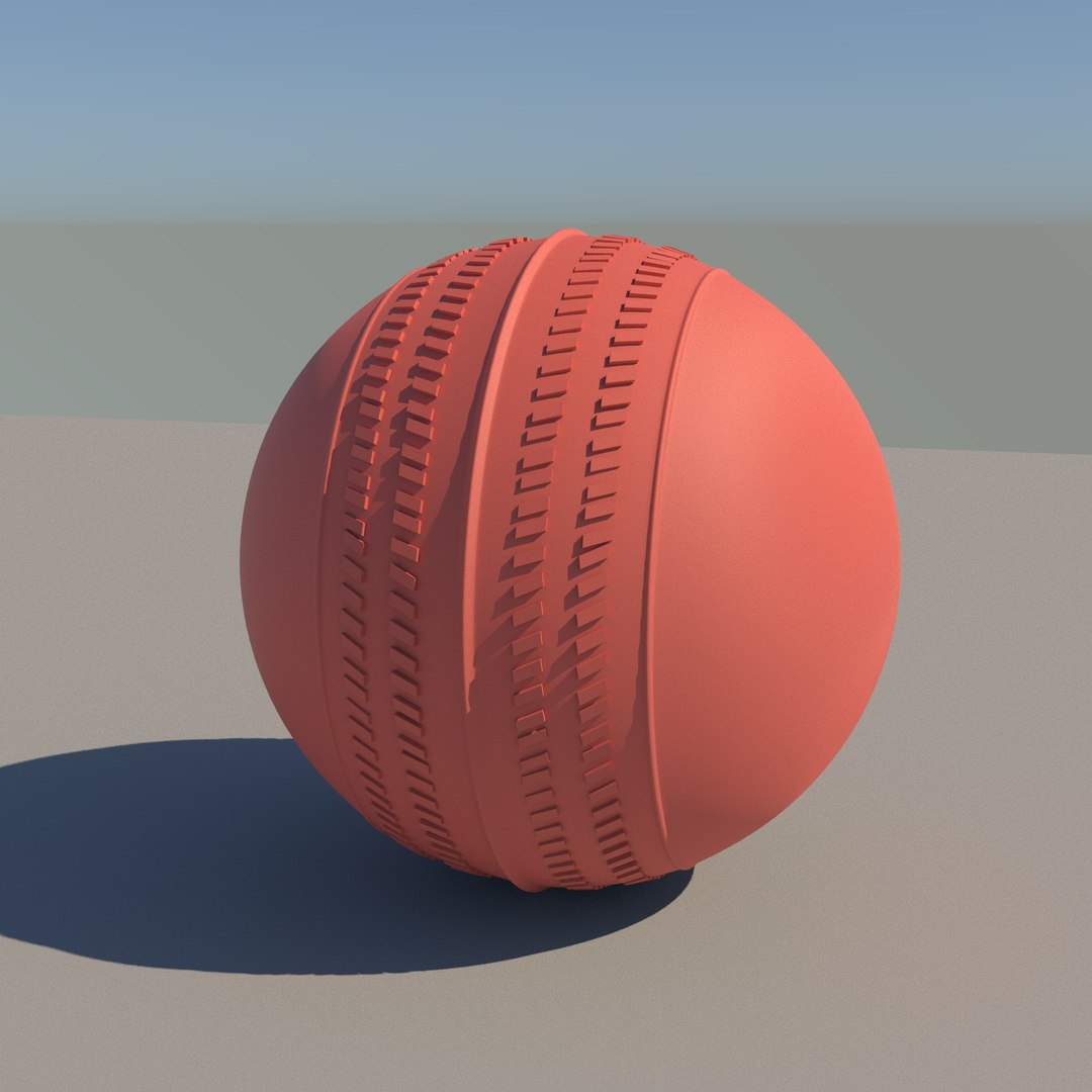 Local Cricket Ball 3D - TurboSquid 2128541