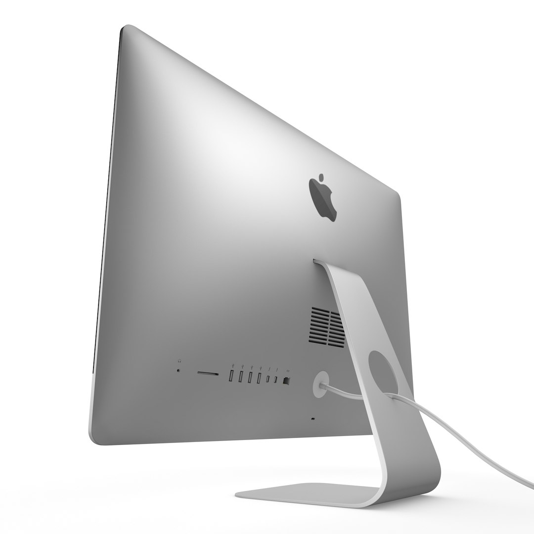 New Apple Imac 27 3d Model