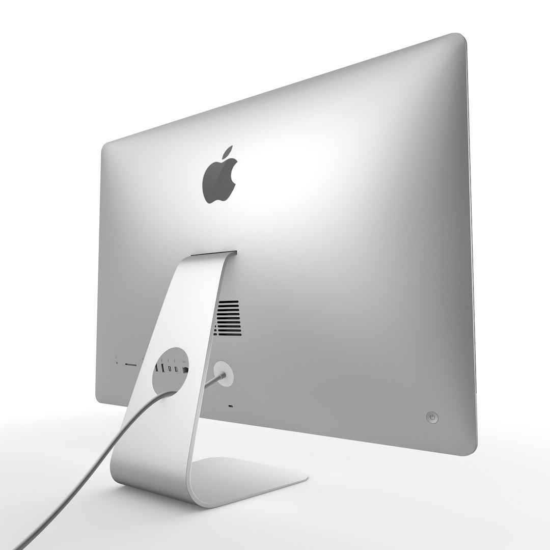 New Apple Imac 27 3d Model