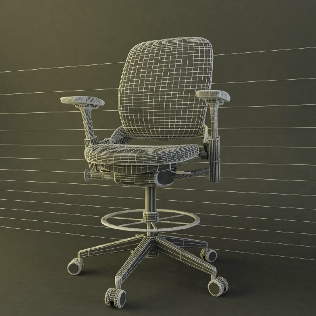 Modern Office Chair Obj