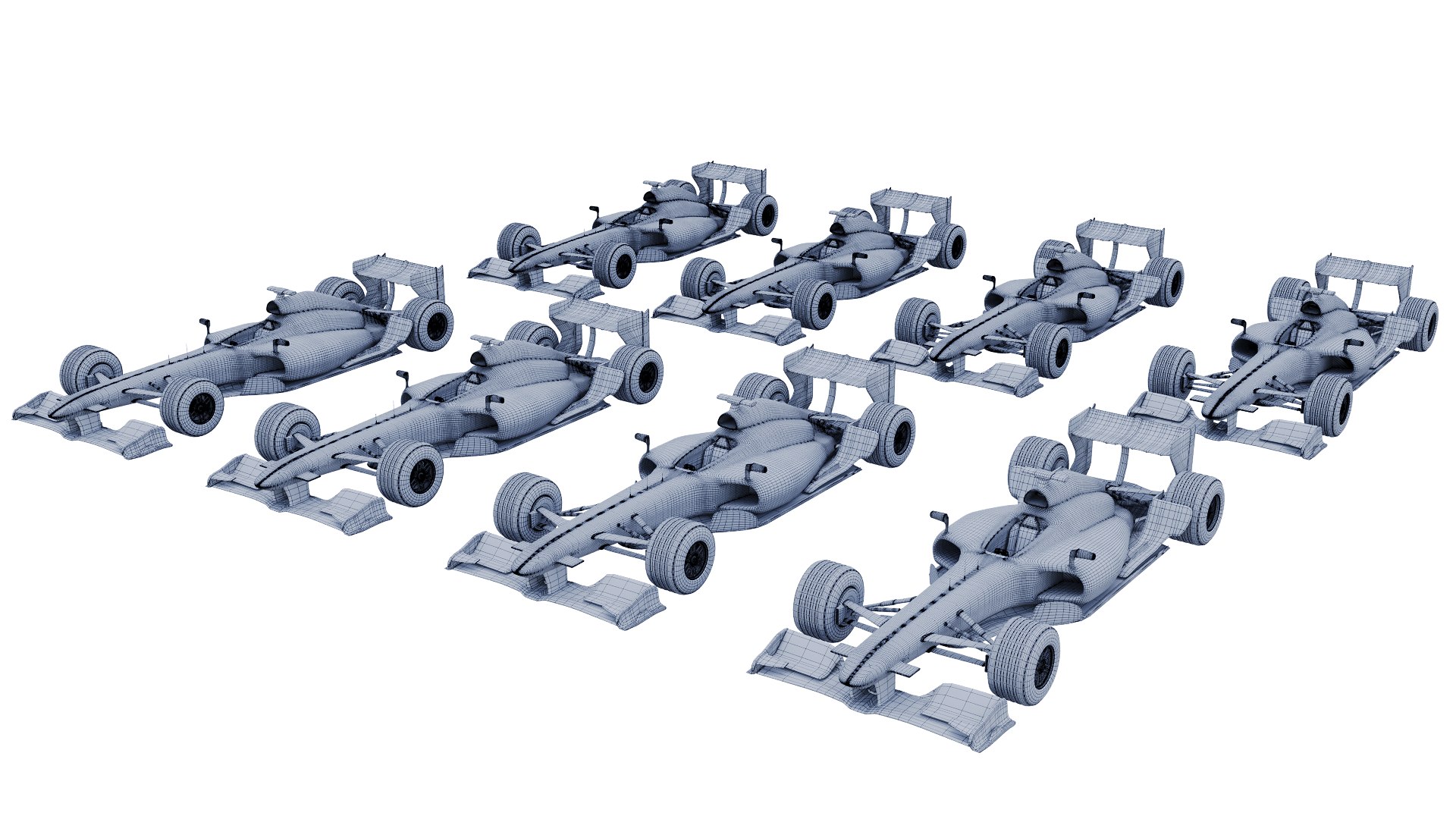 3D Model F1 Race Cars - TurboSquid 2044512