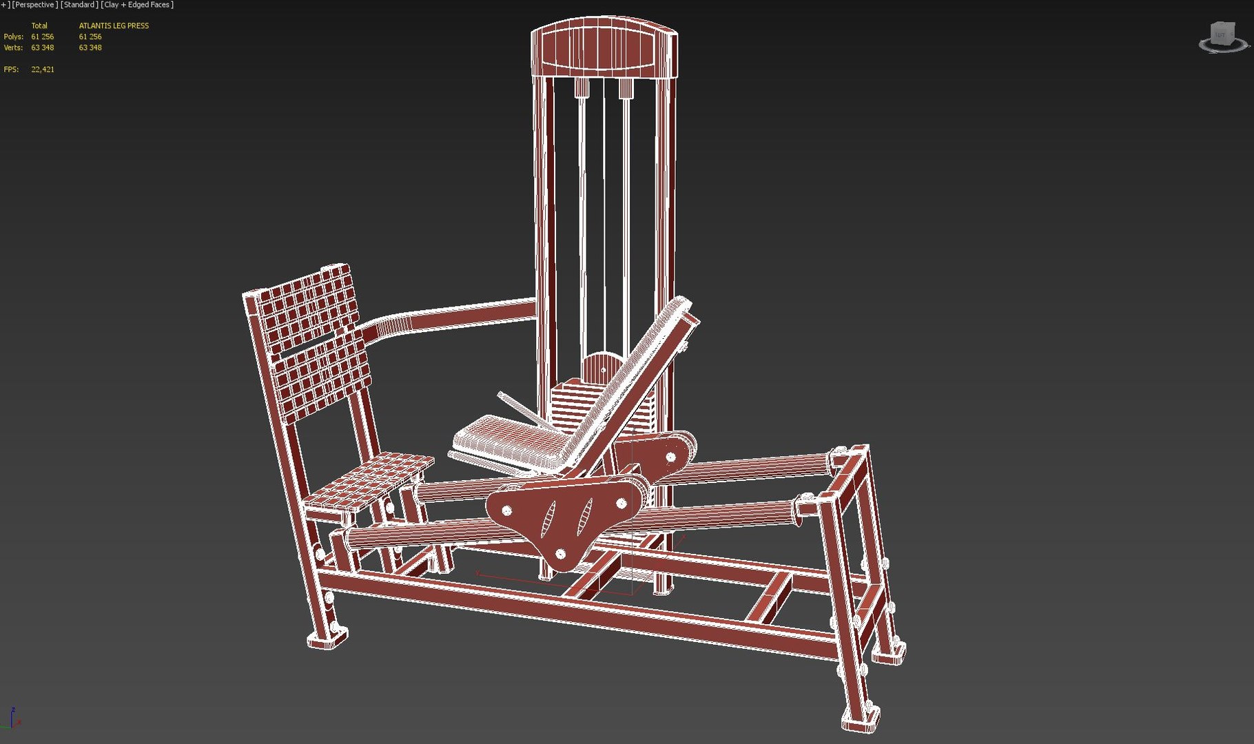 Atlantis Leg Press 3D - TurboSquid 1680553