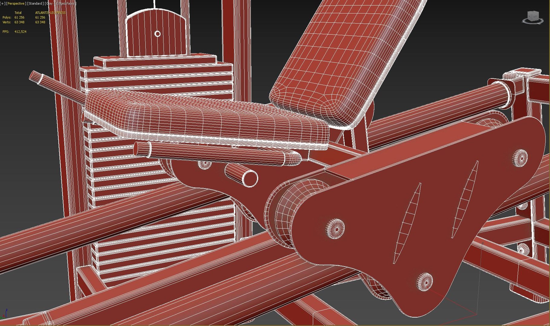 Atlantis Leg Press 3D - TurboSquid 1680553