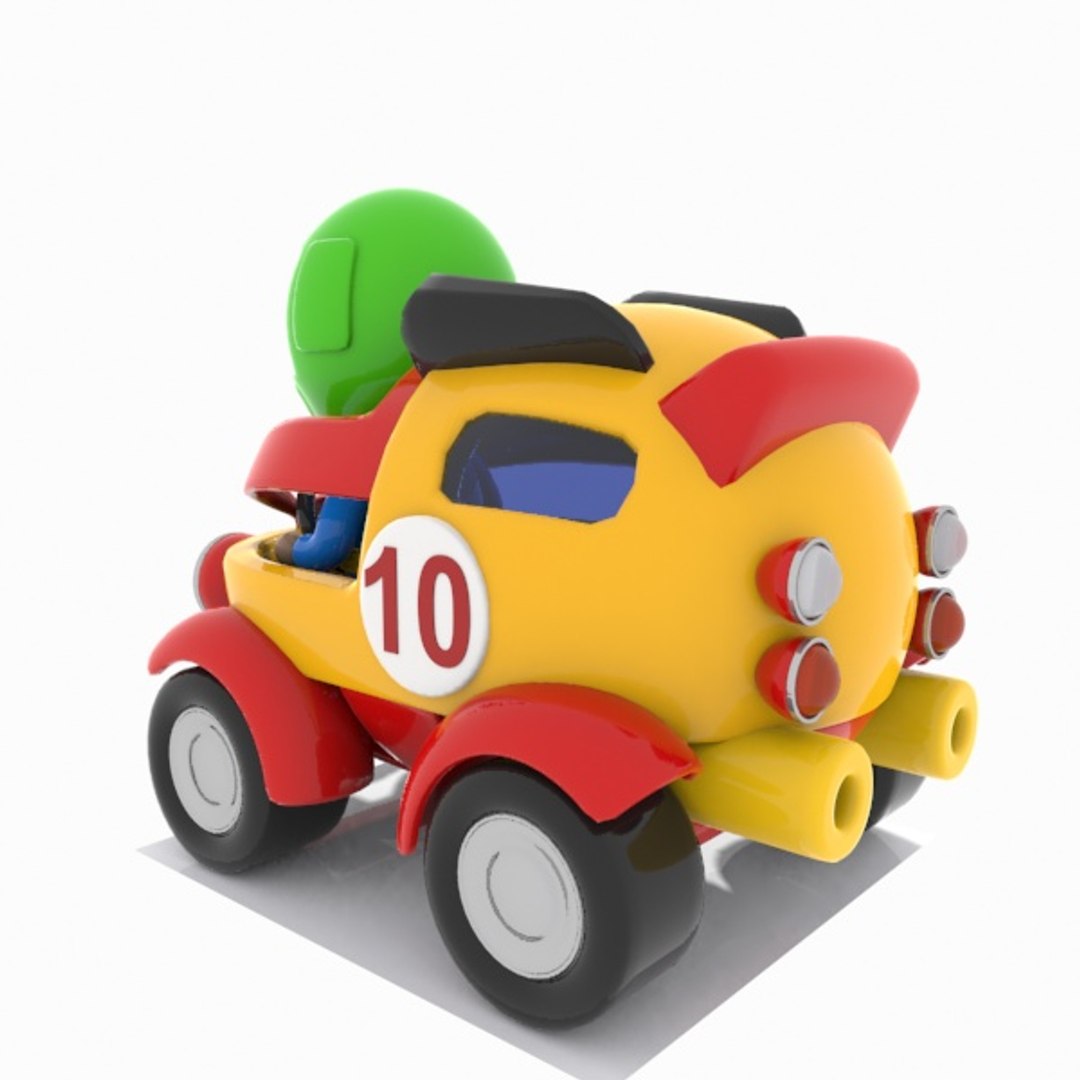 3D Racing Car Toon - TurboSquid 1159333