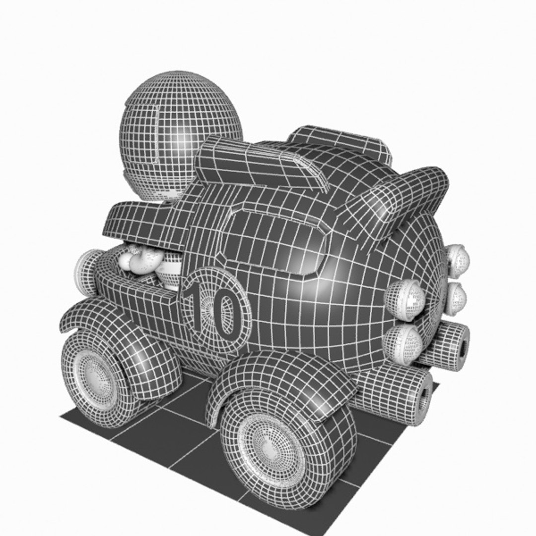 3D Racing Car Toon - TurboSquid 1159333