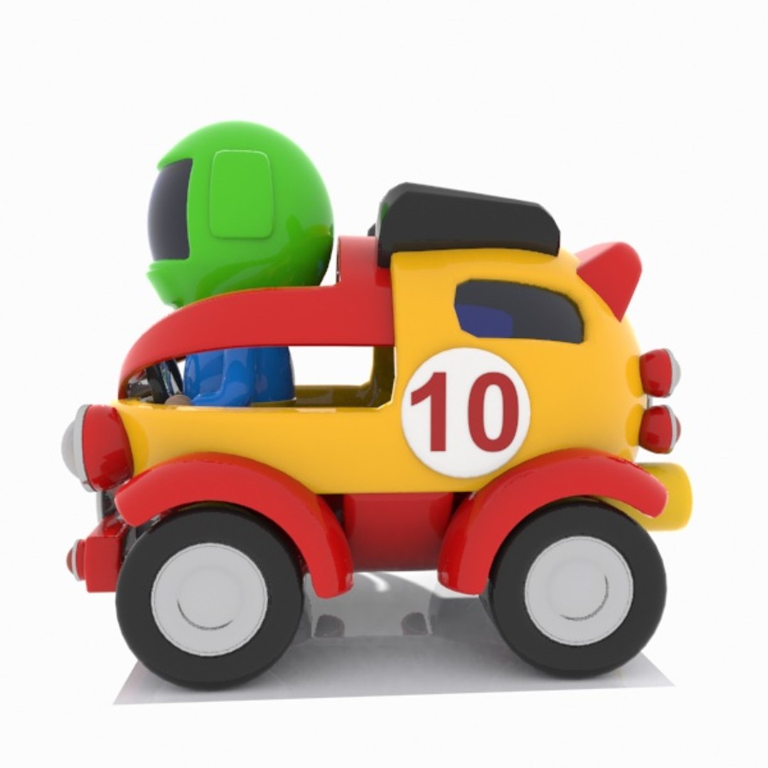 3D Racing Car Toon - TurboSquid 1159333