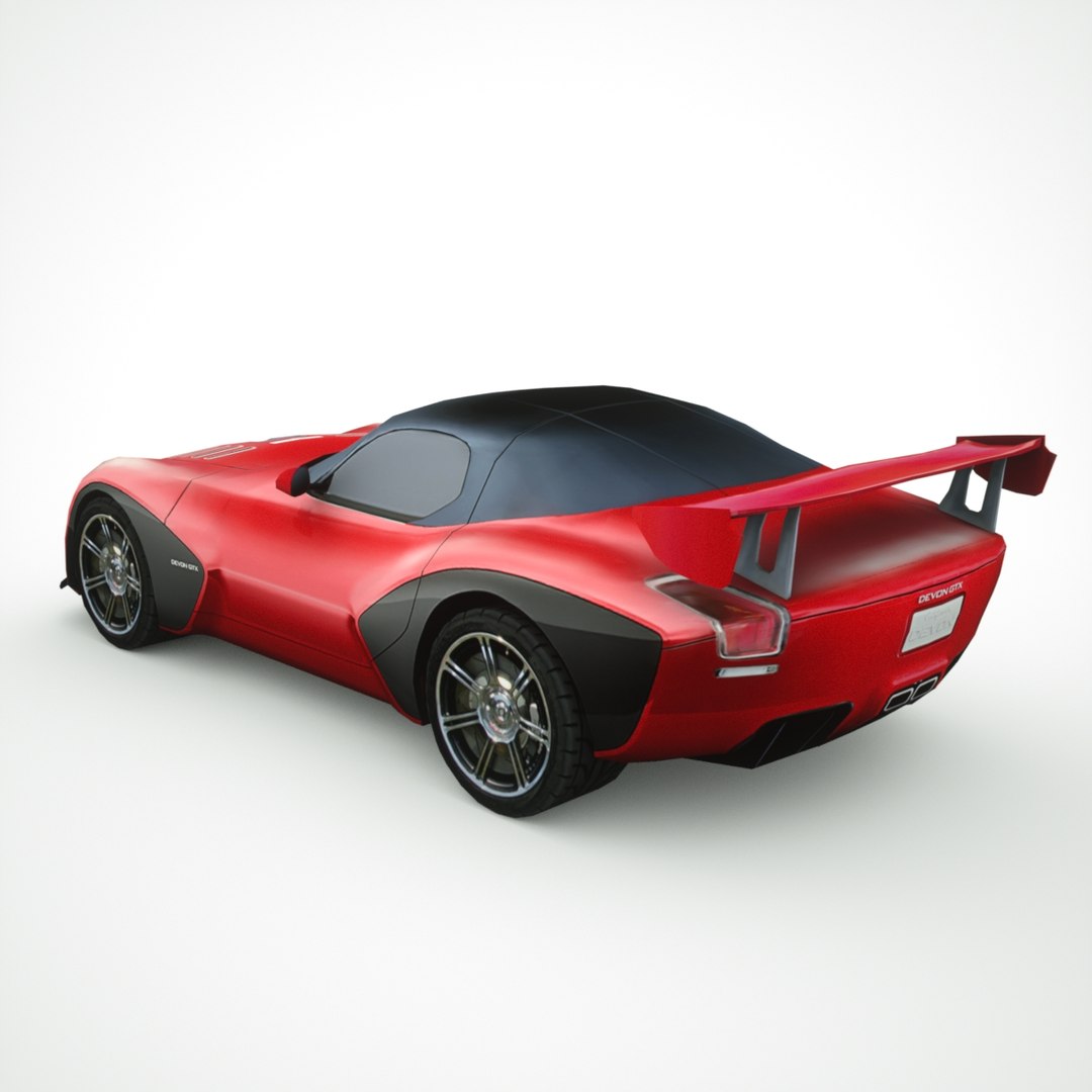 3d model of devon gtx 2010