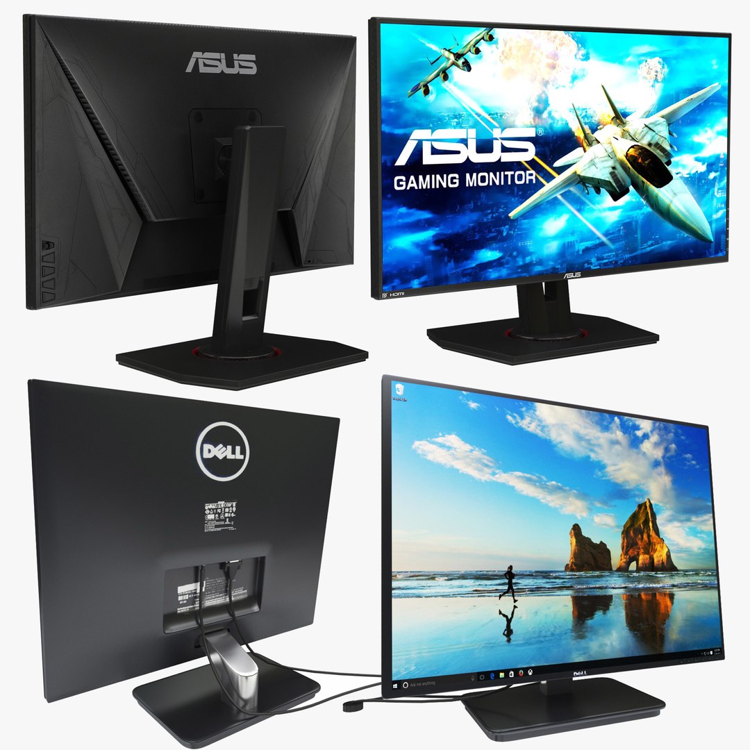 3D Screen Monitor - TurboSquid 1690646