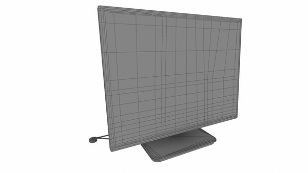 3D screen monitor - TurboSquid 1690646