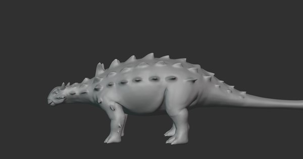 3D Minotaurasaurus Basemesh Low Poly model - TurboSquid 1994685