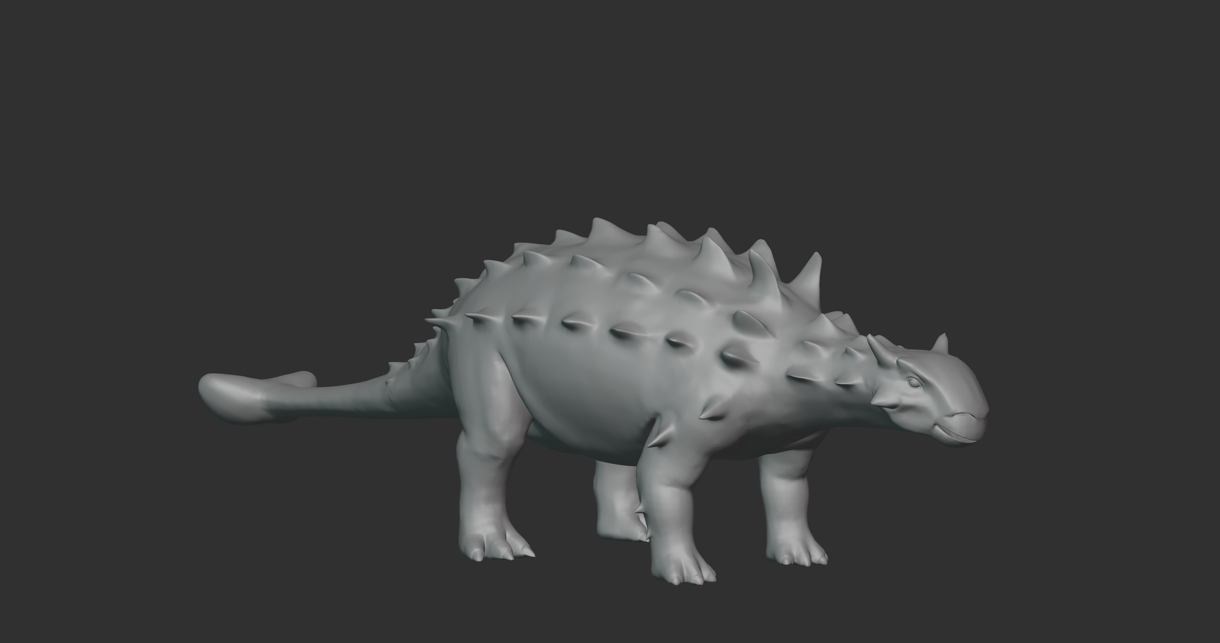 3D Minotaurasaurus Basemesh Low Poly model - TurboSquid 1994685