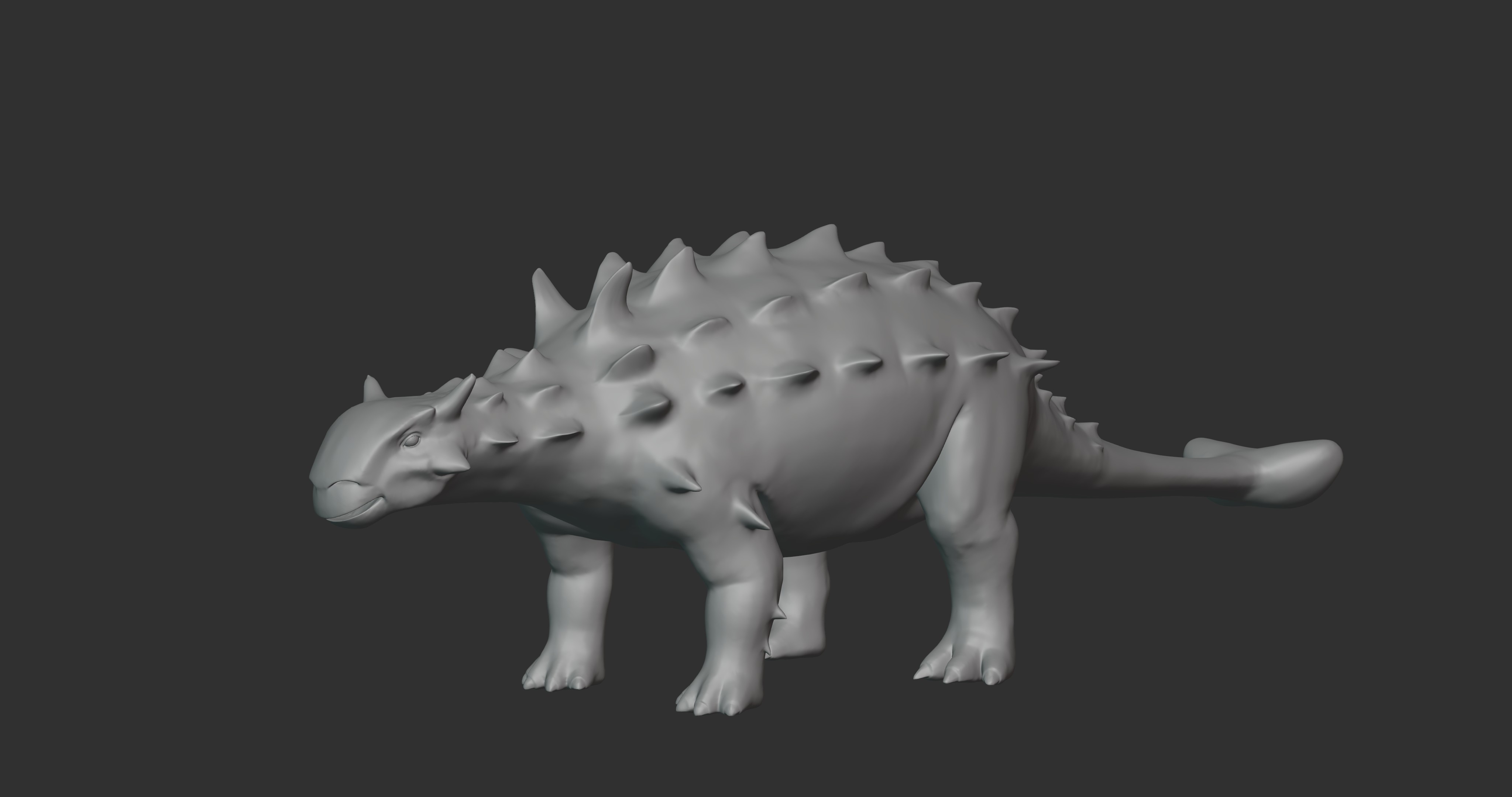 3D Minotaurasaurus Basemesh Low Poly model - TurboSquid 1994685