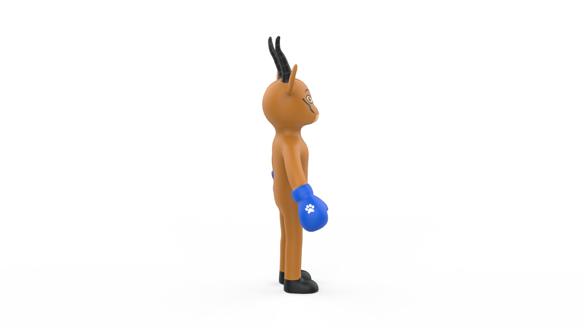 Boxing Antelope Animal Animated 3D Model - TurboSquid 2168284