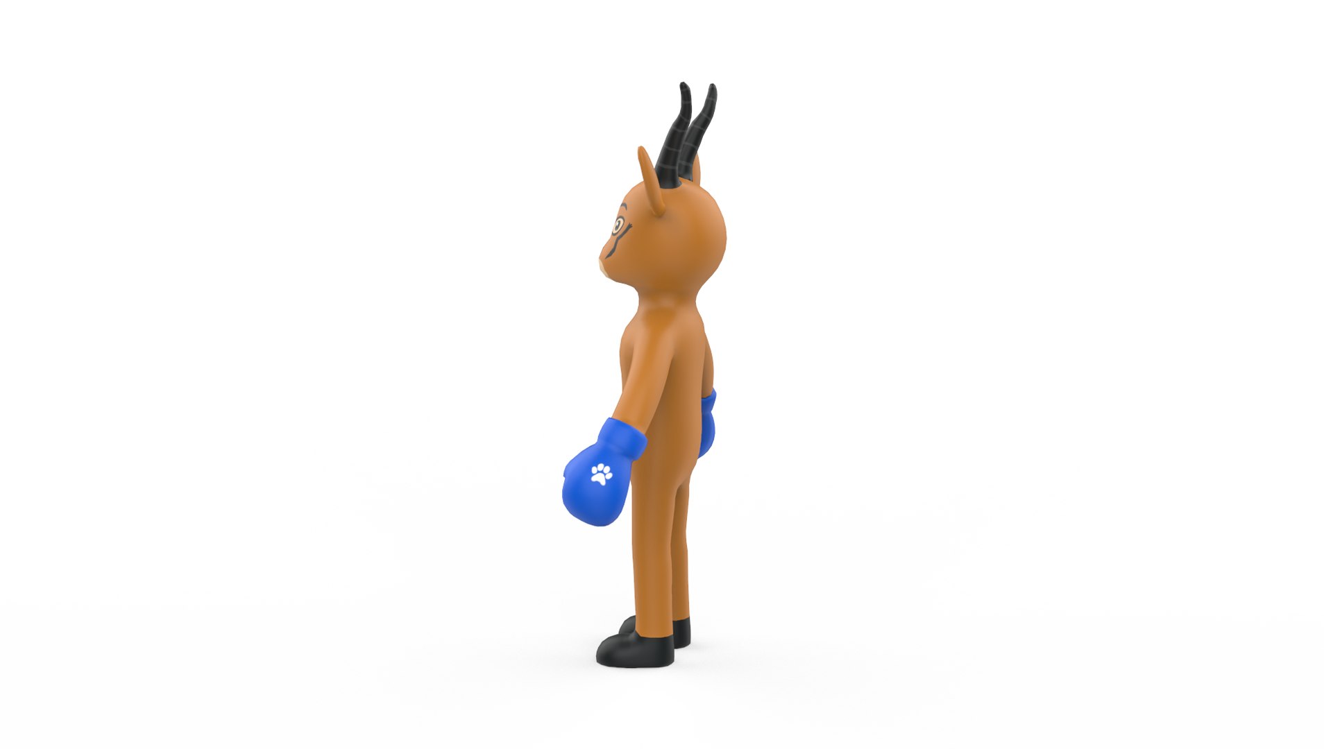 Boxing Antelope Animal Animated 3D Model - TurboSquid 2168284