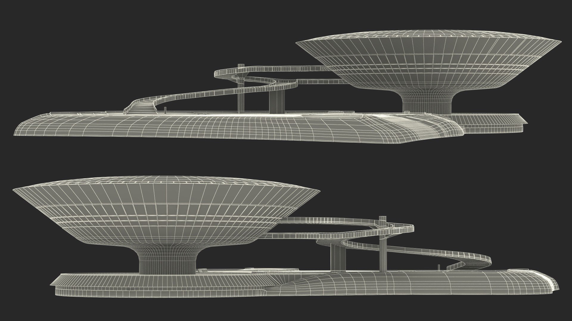 Niteroi Contemporary Art Museum Building 3D - TurboSquid 2163577