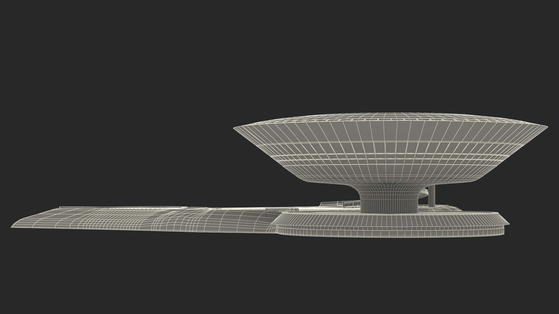 Niteroi Contemporary Art Museum Building 3D - TurboSquid 2163577