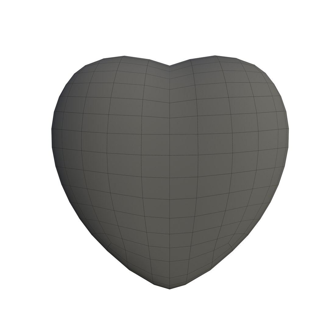 3D Hart Plastic Low Poly - TurboSquid 2383273