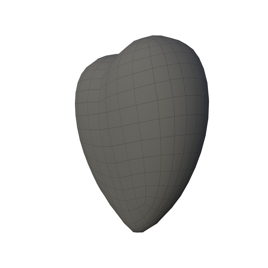 3D Hart Plastic Low Poly - TurboSquid 2383273