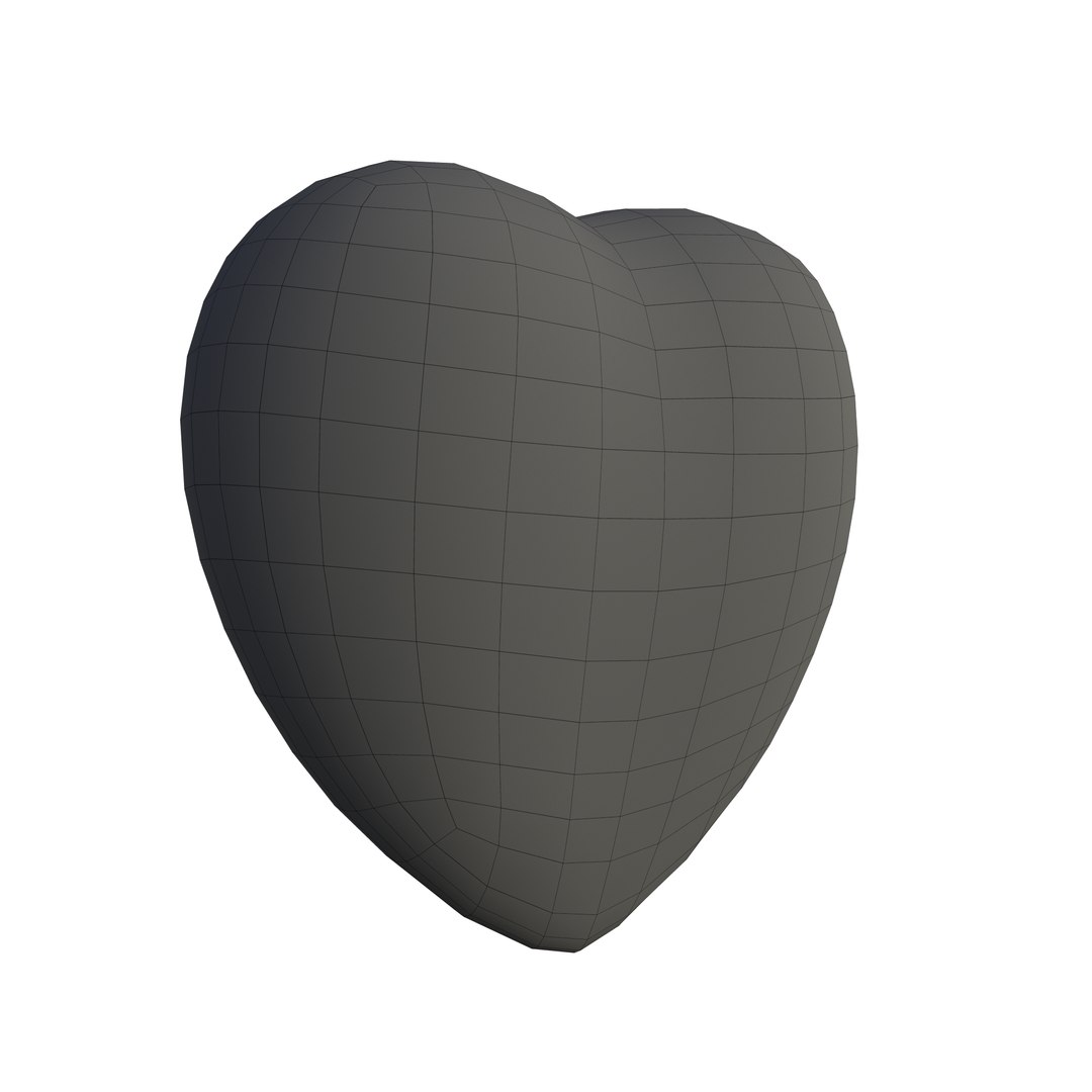 3D Hart Plastic Low Poly - TurboSquid 2383273