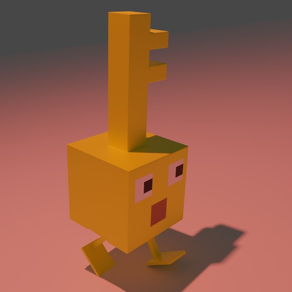 3D model rigged gold key - TurboSquid 1576596