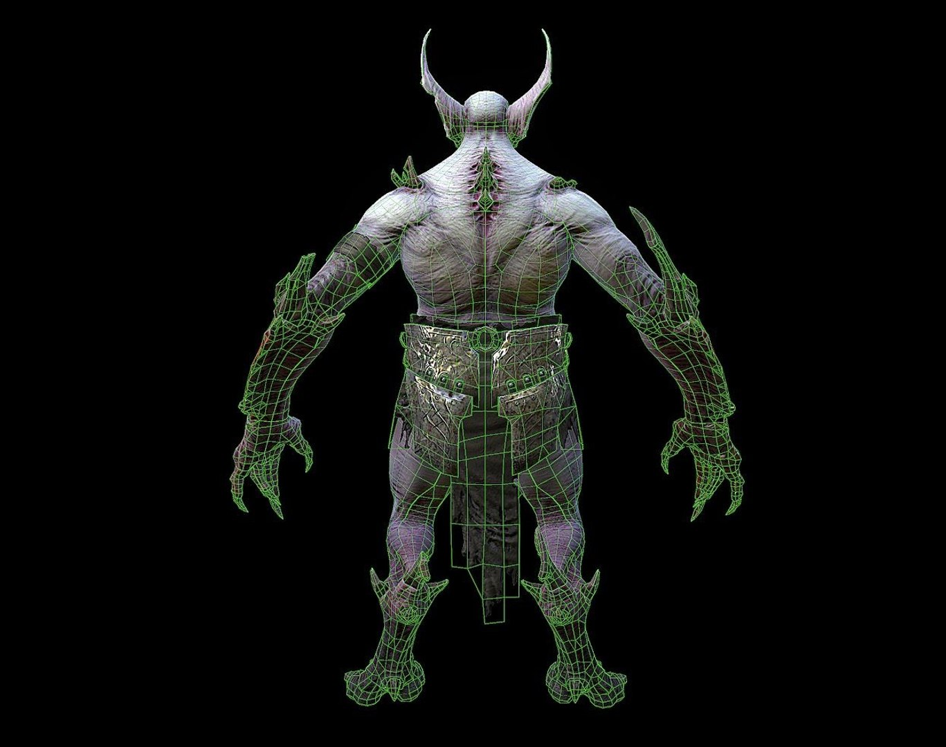 3D Model Vampire Boss - TurboSquid 1206410