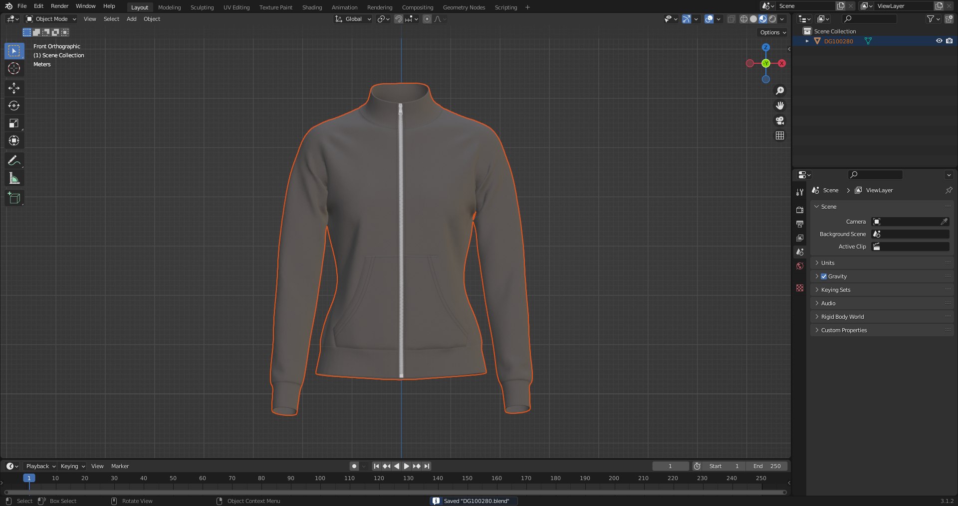 Women Casual Jacket 3D Model - TurboSquid 2106667