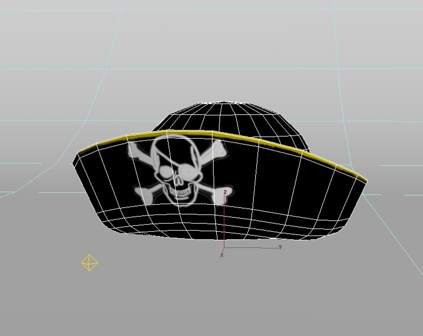 Pirate Hat 3D Model - TurboSquid 1502291