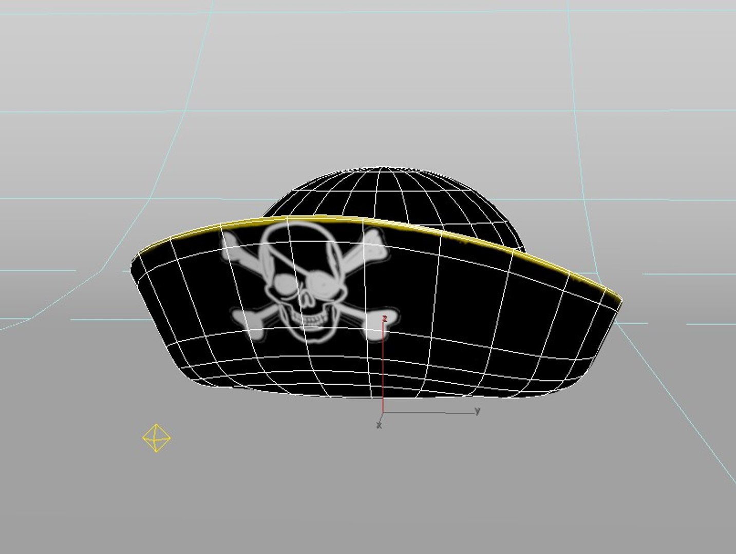 Pirate Hat 3D Model - TurboSquid 1502291