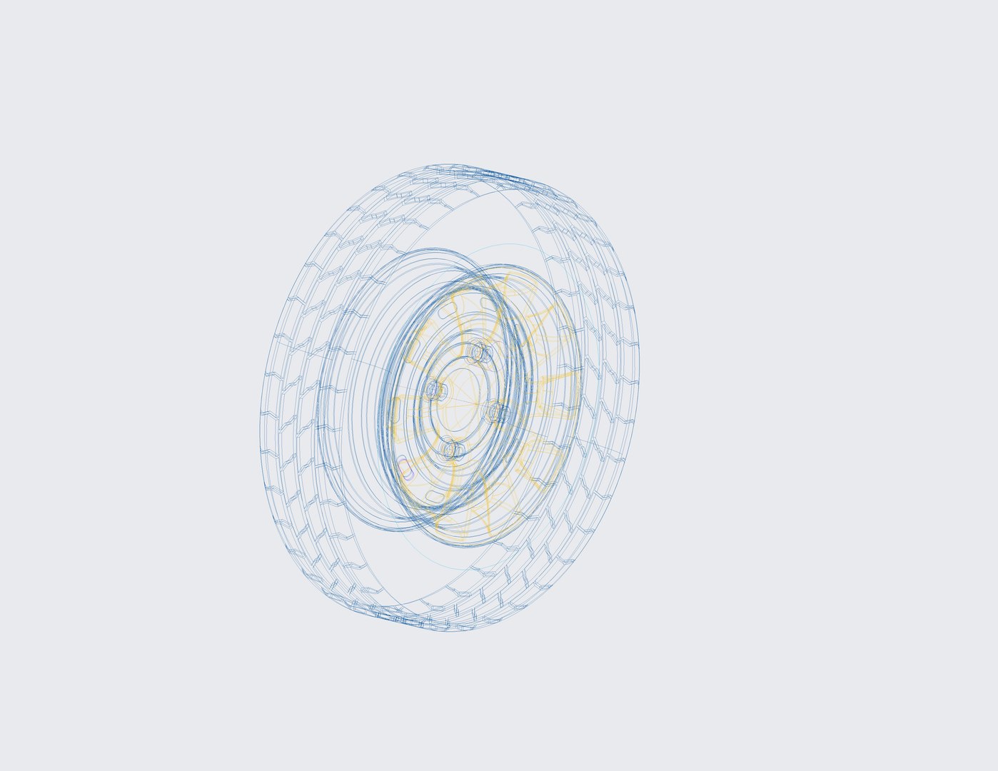 3D Wheel-Cover-0602 Model - TurboSquid 2247176