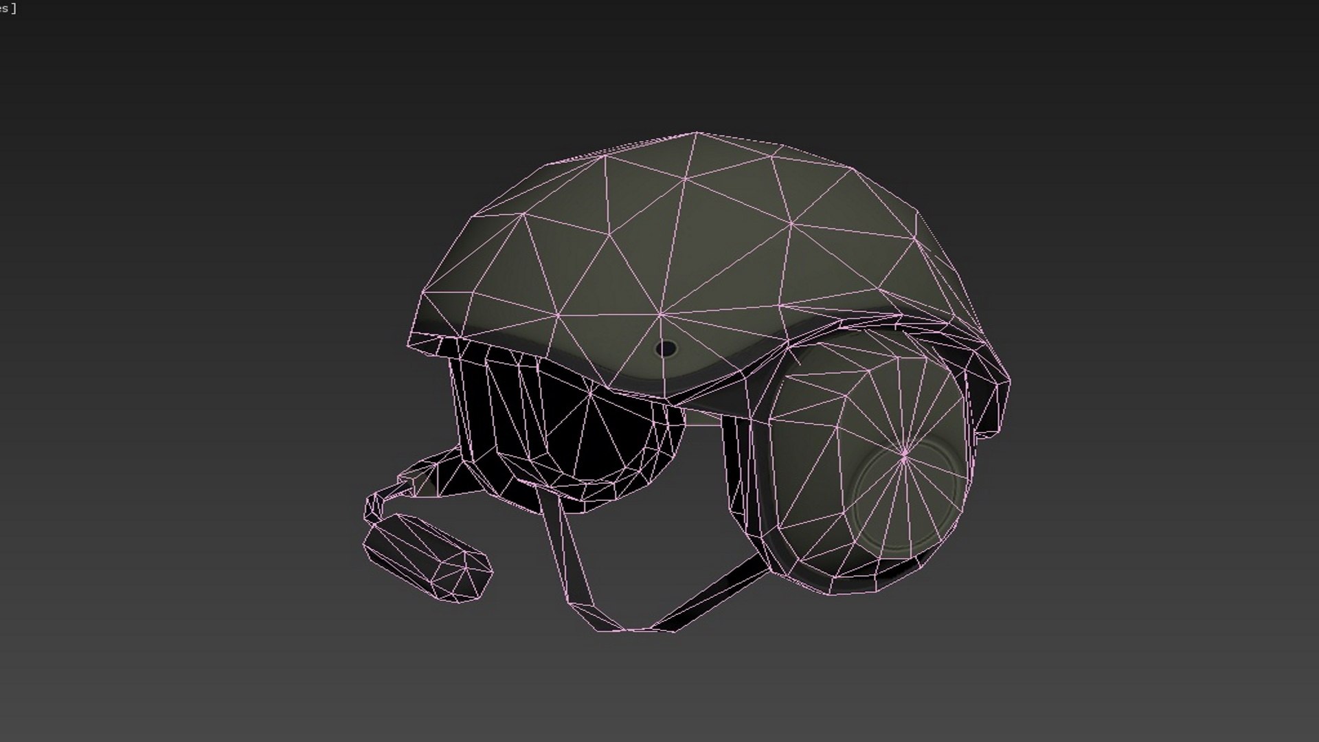 3D Model Elno DH-586 France Tank Crew Helmet - TurboSquid 1834296