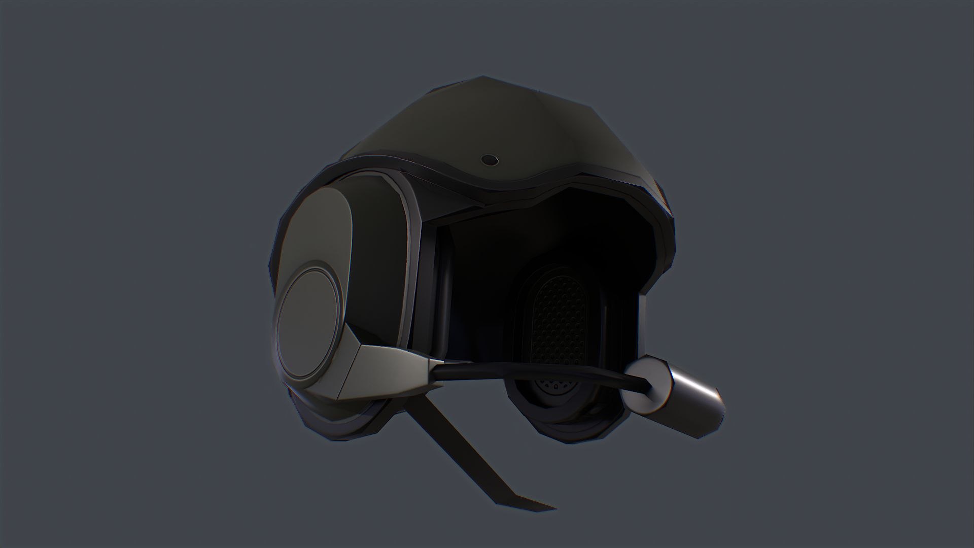 3D Model Elno DH-586 France Tank Crew Helmet - TurboSquid 1834296