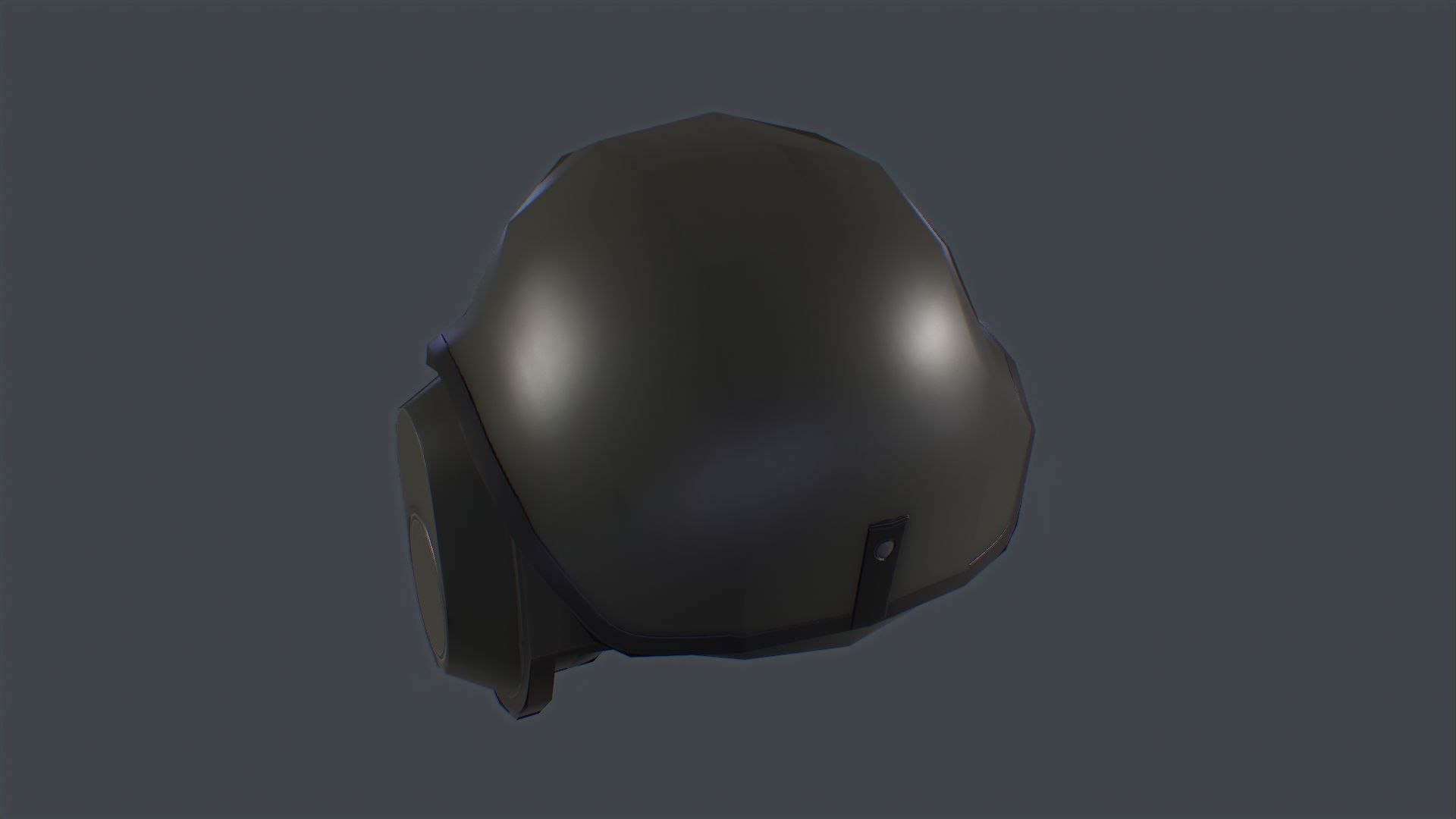3D Model Elno DH-586 France Tank Crew Helmet - TurboSquid 1834296