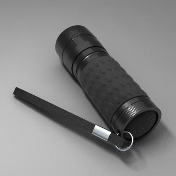 led flashlight 3d 3ds