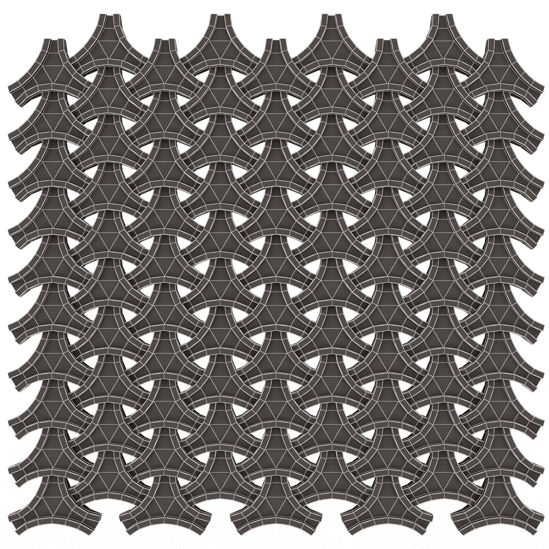 3D Wall Panel 014 Model - TurboSquid 2281841