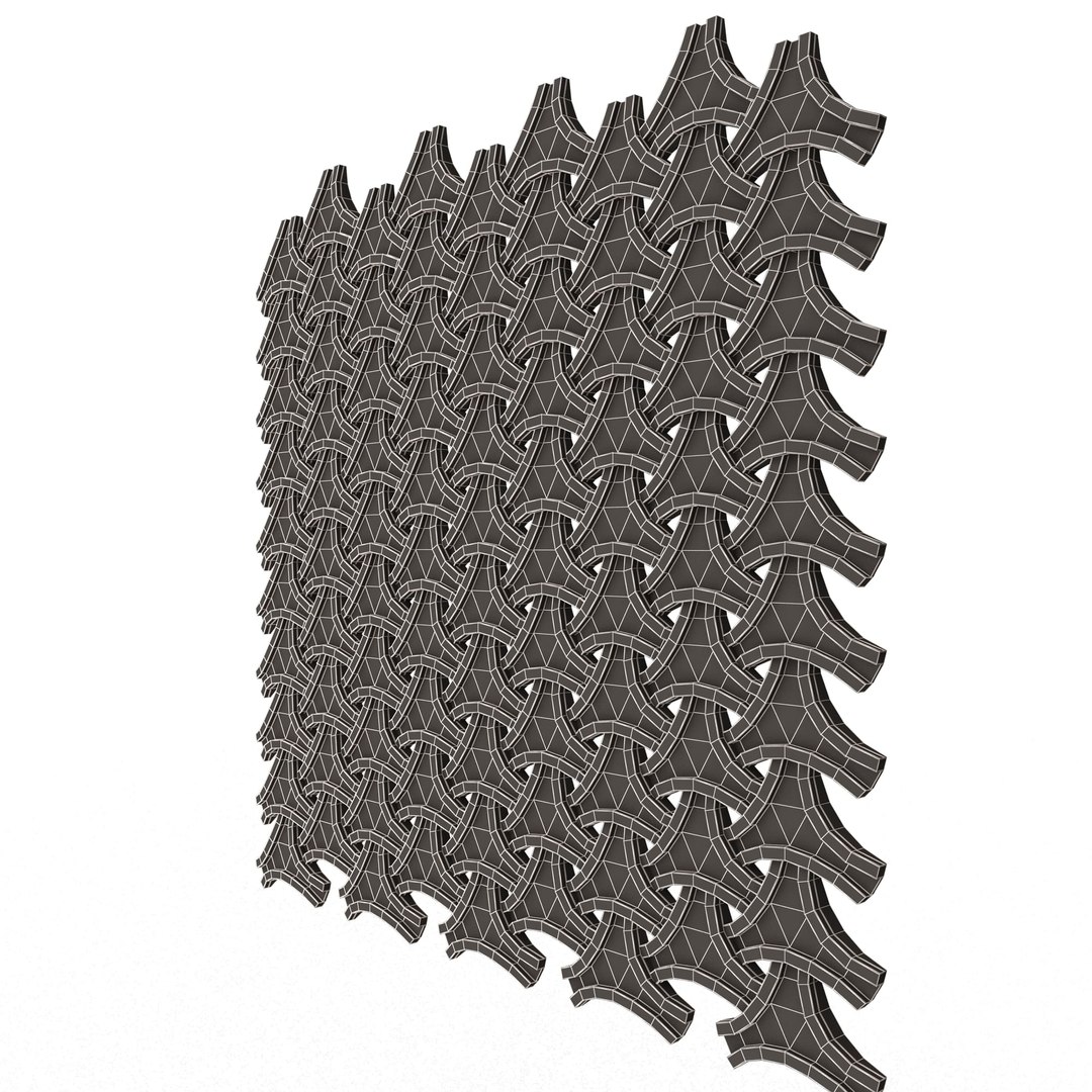3D Wall Panel 014 Model - TurboSquid 2281841