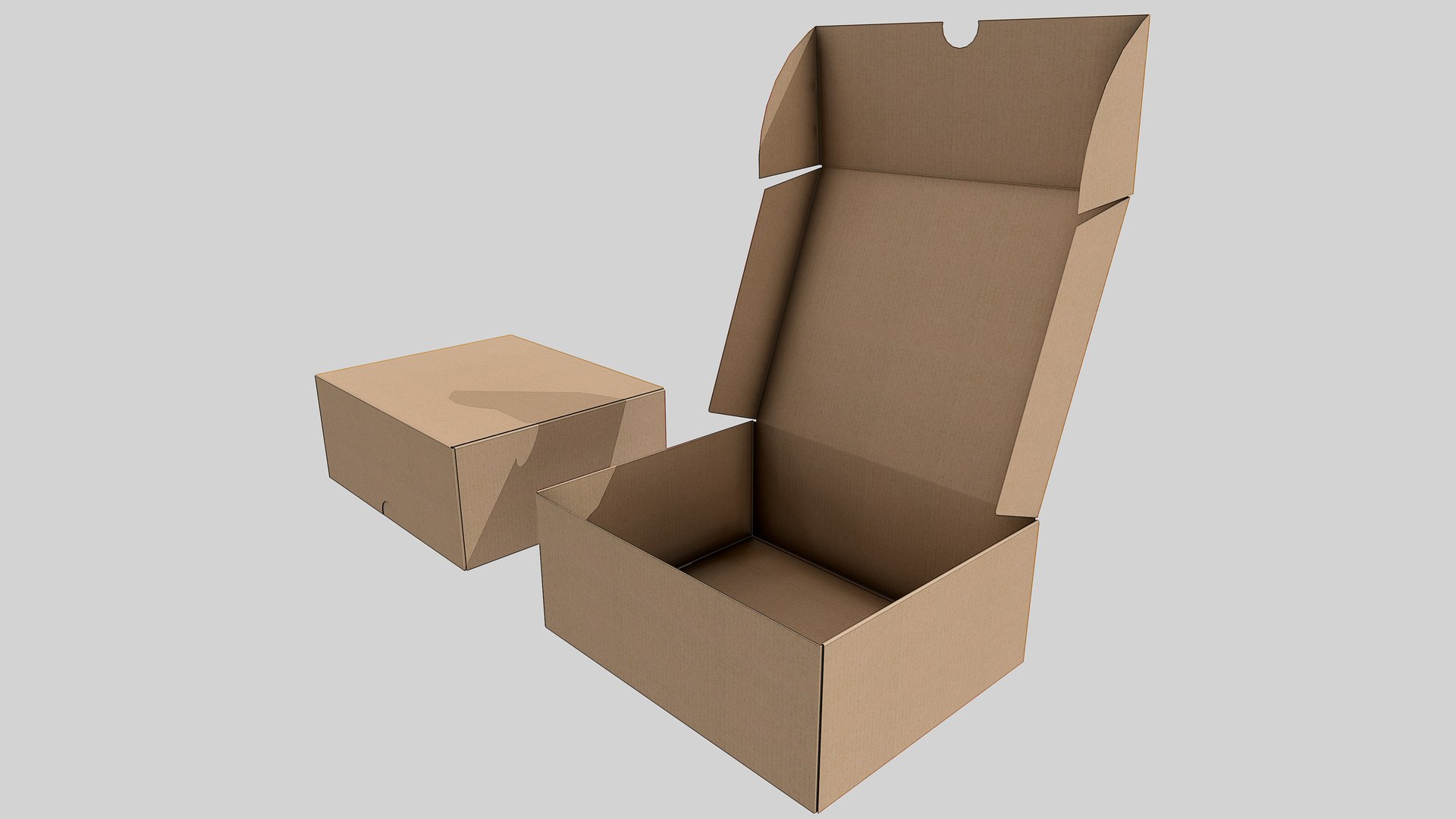3D Cardboard Box 6 with Pbr 4K 8K model - TurboSquid 1719429