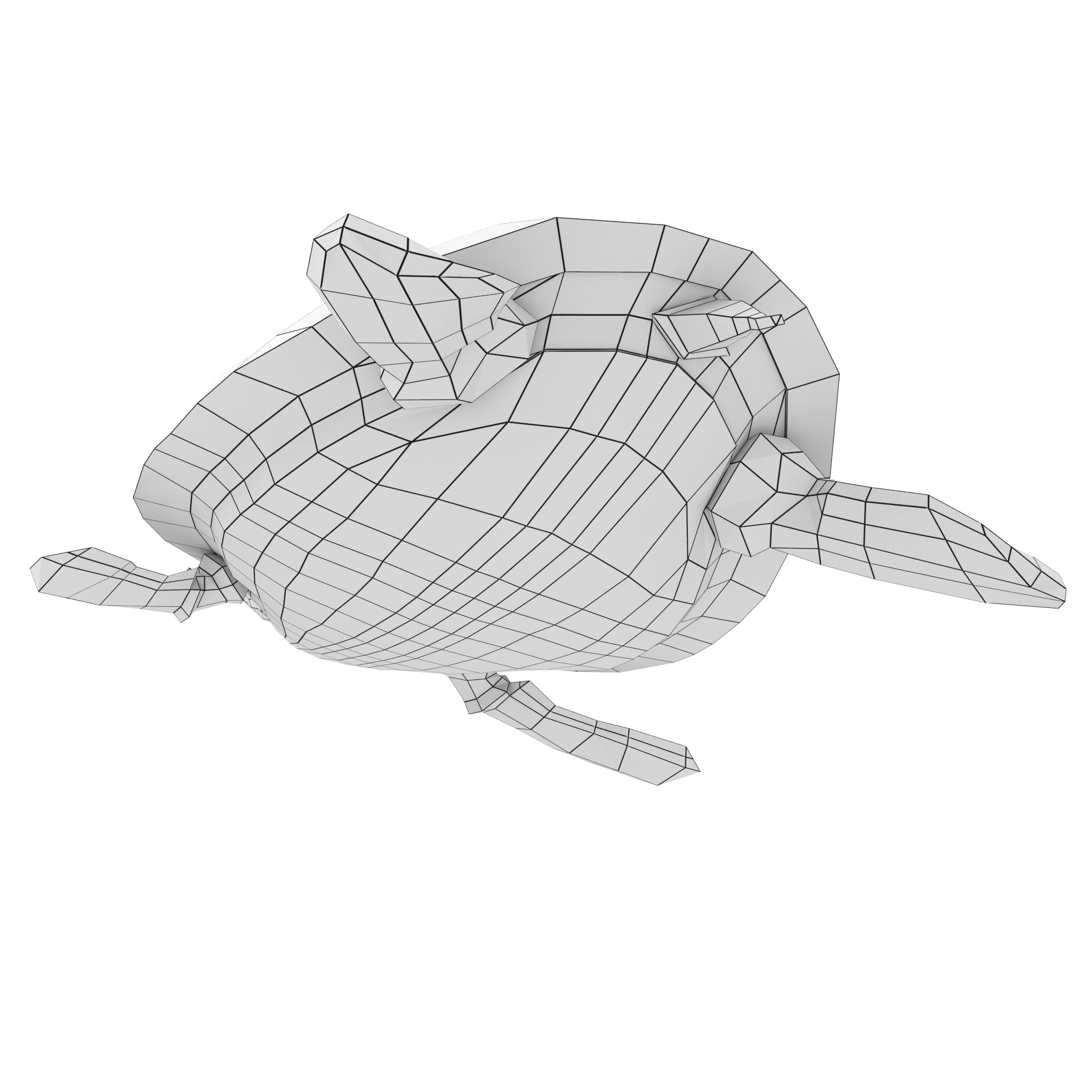 Sea turtle 3D model - TurboSquid 1337904