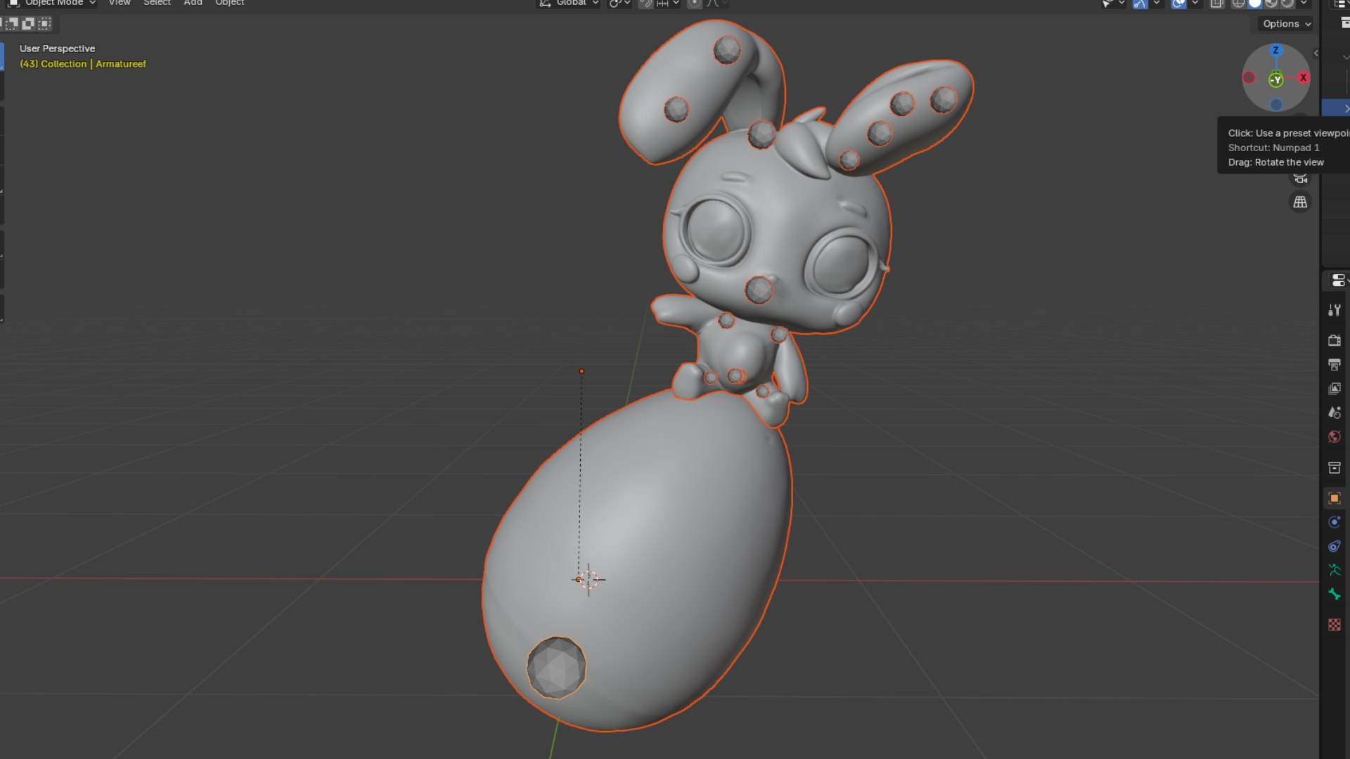 Bunny Rigged Model - TurboSquid 2373818