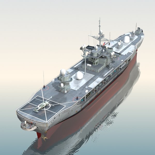 USS 마운트 휘트니 LCC-20 명령 선 3D 모델 - TurboSquid 744647
