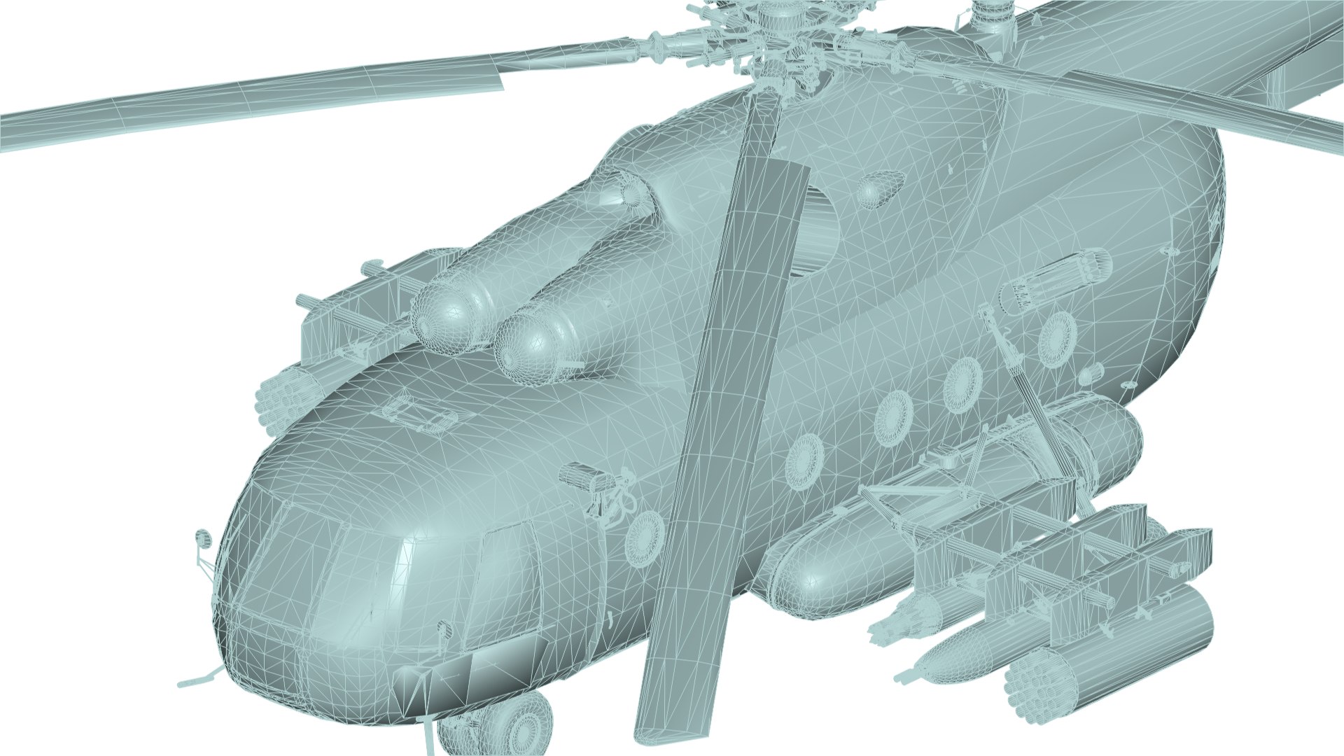 Mil Mi-8 3D Model - TurboSquid 1985329